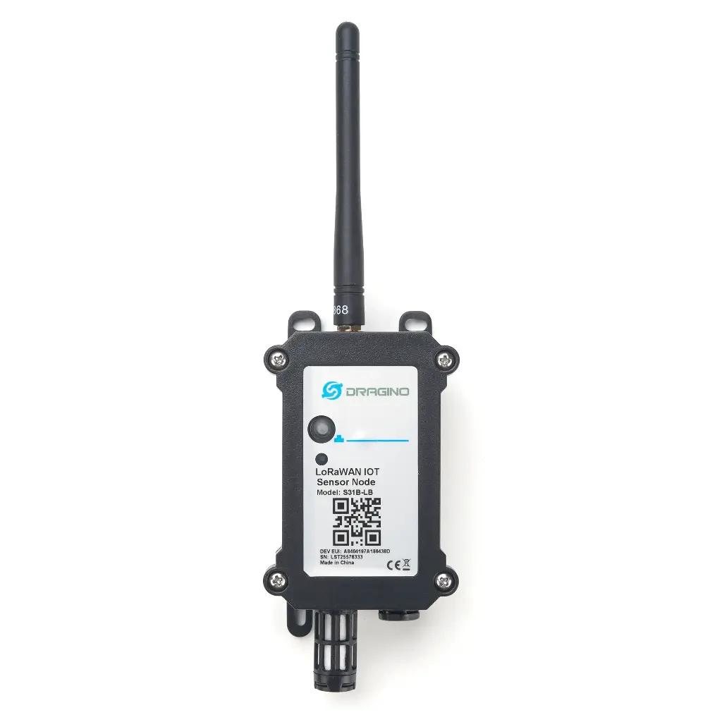 [S31B-LB] LoRaWAN Temperature & Humidity Sensor | Enthutech